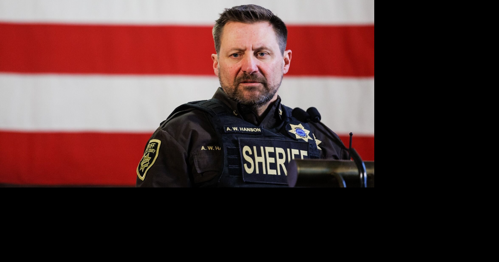 Douglas County Sheriff Aaron Hanson running for second term