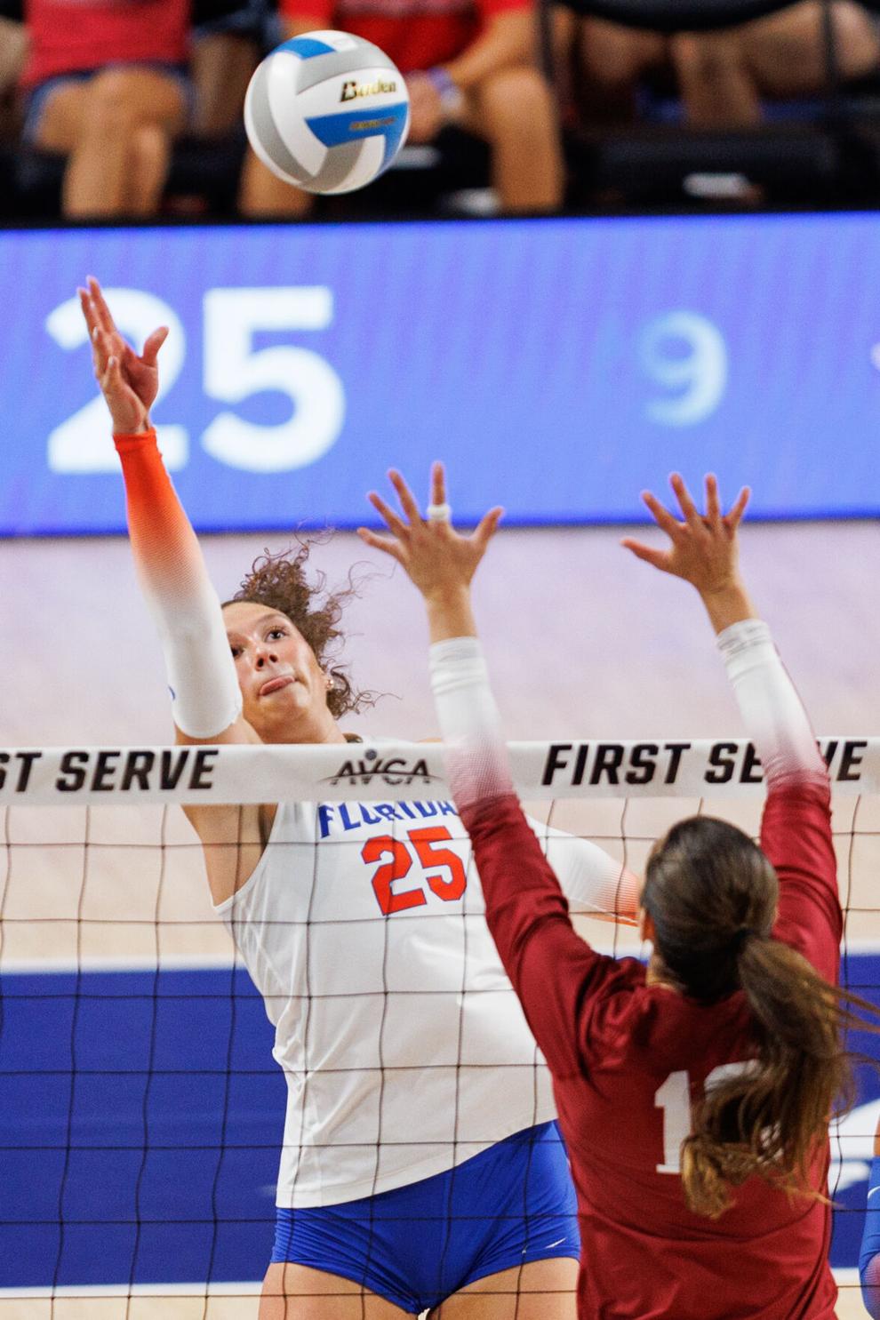 Photos: No. 6 Stanford volleyball vs. No. 16 Florida in the AVCA First Serve