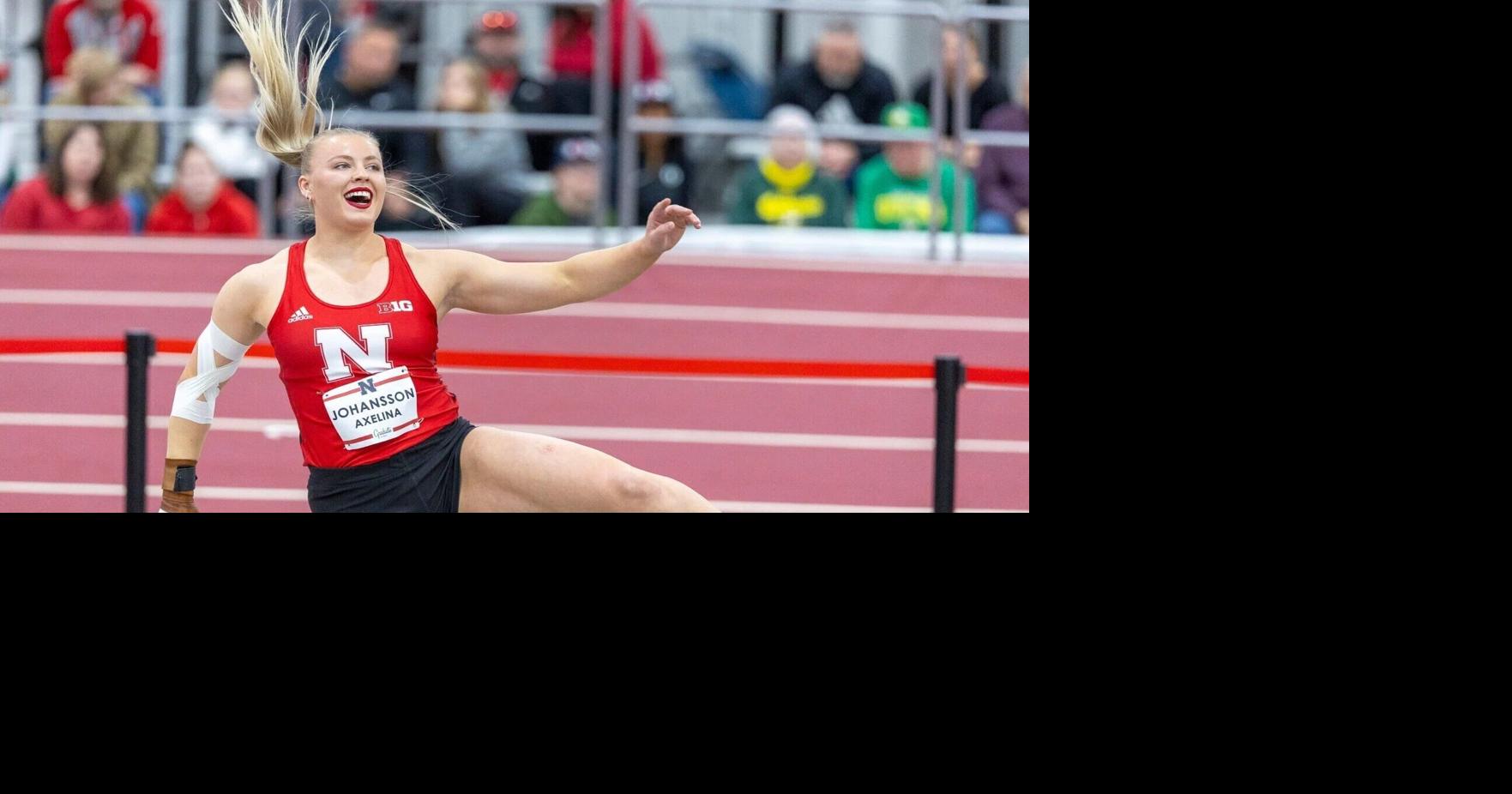 Nebraska Thrower Axelina Johansson Sets Record Wins Gold