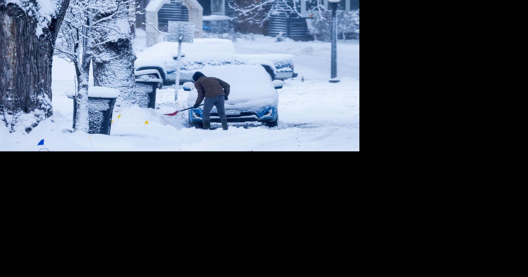 Snowfall totals 3 to 6 inches in Omaha, more snow possible and bitter ...