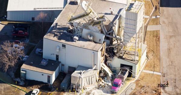 International Nutrition plant collapse caused by overloading storage ...