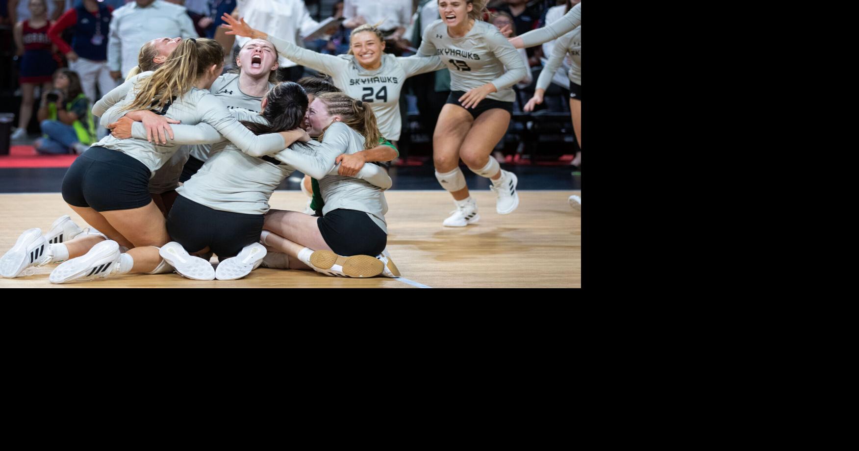 Omaha Skutt is chasing after a ninth straight Class B state volleyball ...