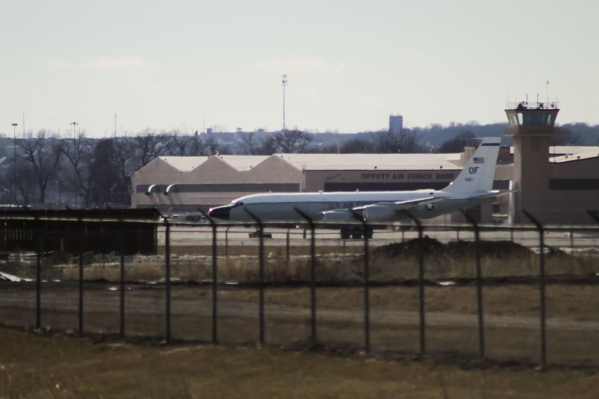 Training jet makes emergency landing at Offutt Air Force Base