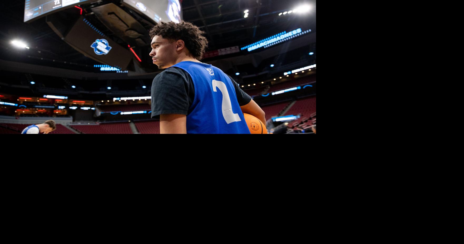 Photos: Creighton arrives in Louisville for Sweet 16