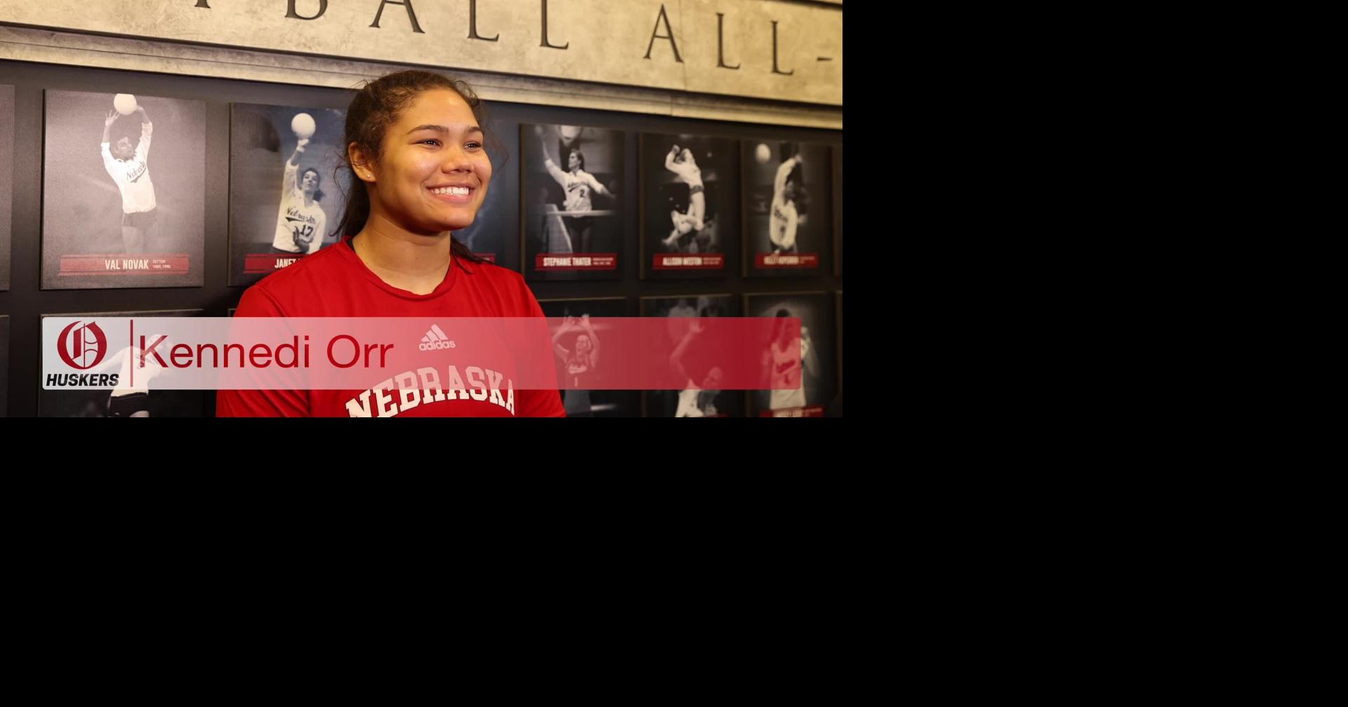 Nebraska volleyball's Kennedi Orr full press conference from Sept. 14th ...