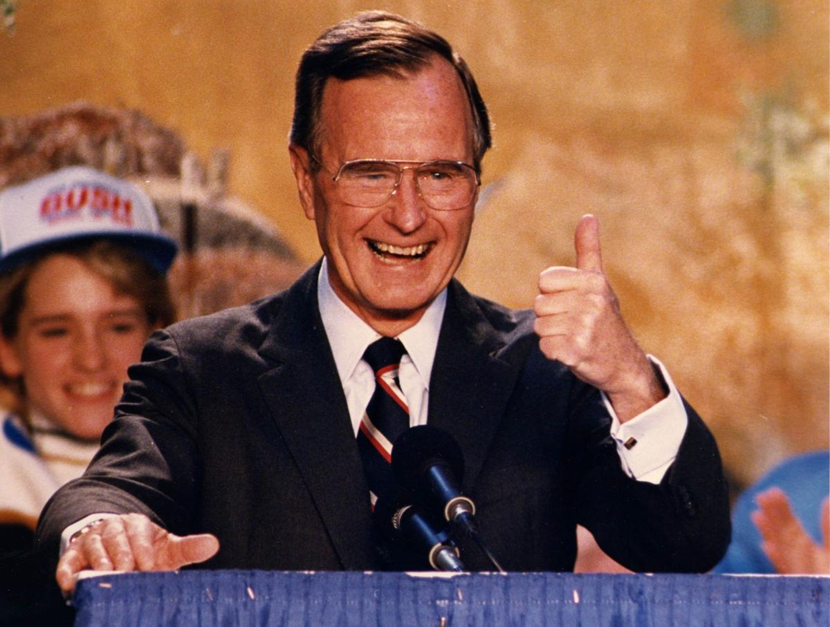 Jeb Bush,James A. Baker III: Strive to live life like George H.W. Bush