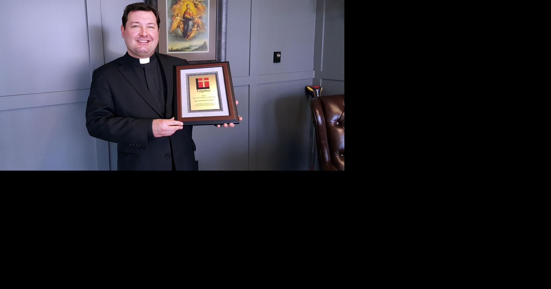 Gross chaplain receives national faith award; churches plan special dinners