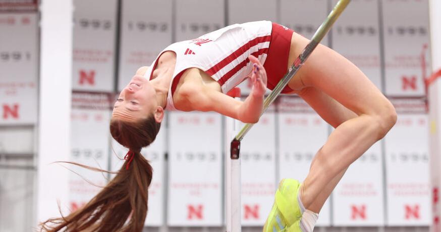 Nebraska's Jenna Rogers sets Devaney Center record