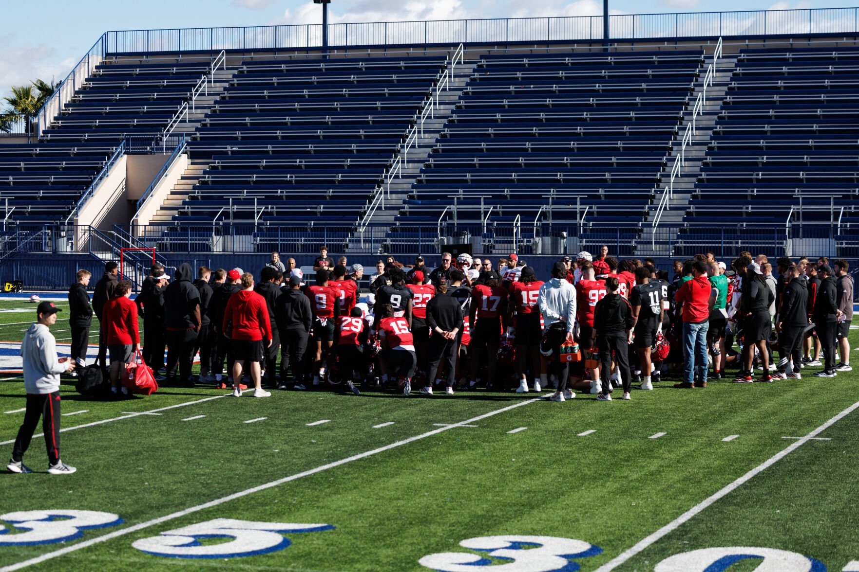 Matt Rhule: TJ Lateef 'looks fast' in Nebraska's bowl prep