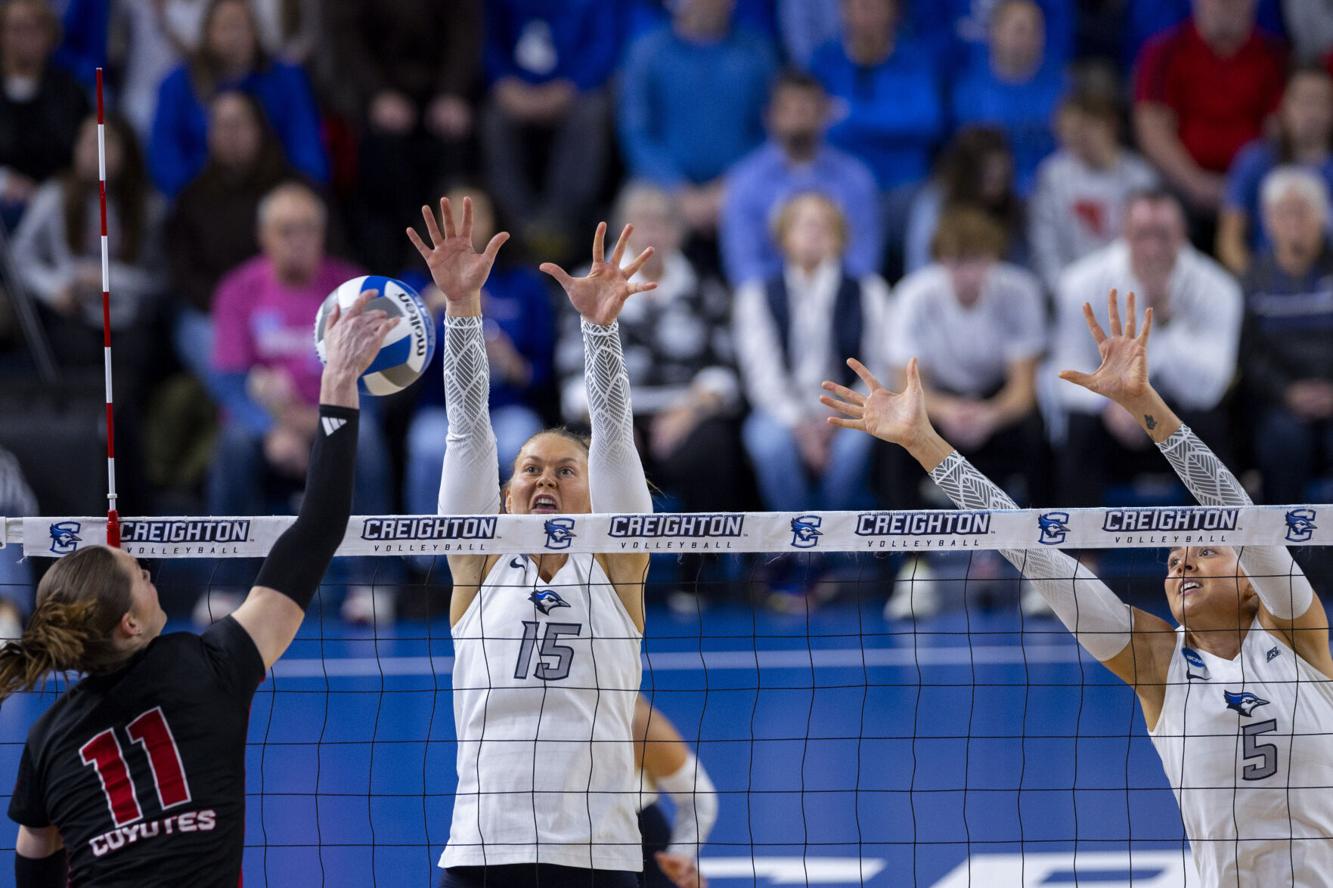 Creighton volleyball sweeps South Dakota in NCAA tournament