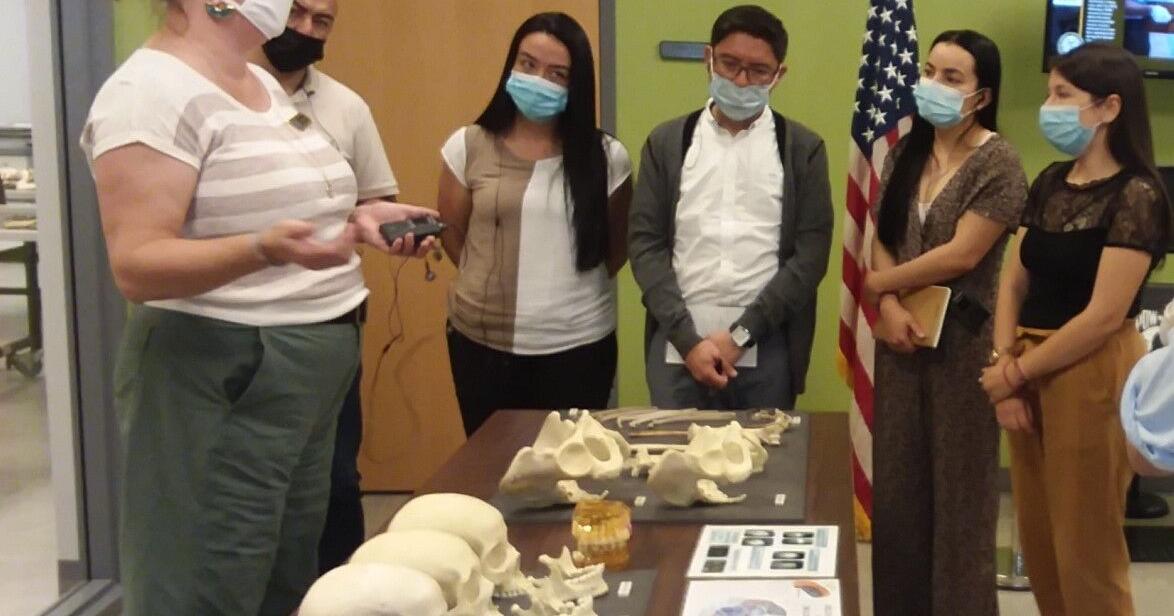 Colombian anthropologists visit Offutt lab as they seek to ID 120,000 ...