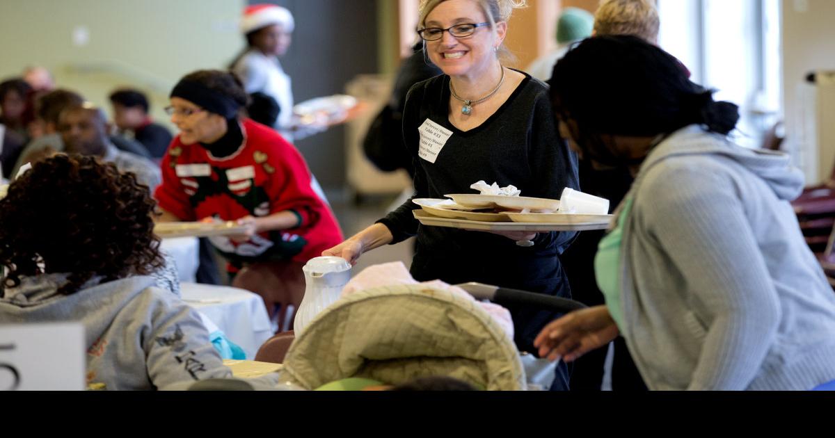 A mission to serve unites volunteers helping out at homelesss shelters ...