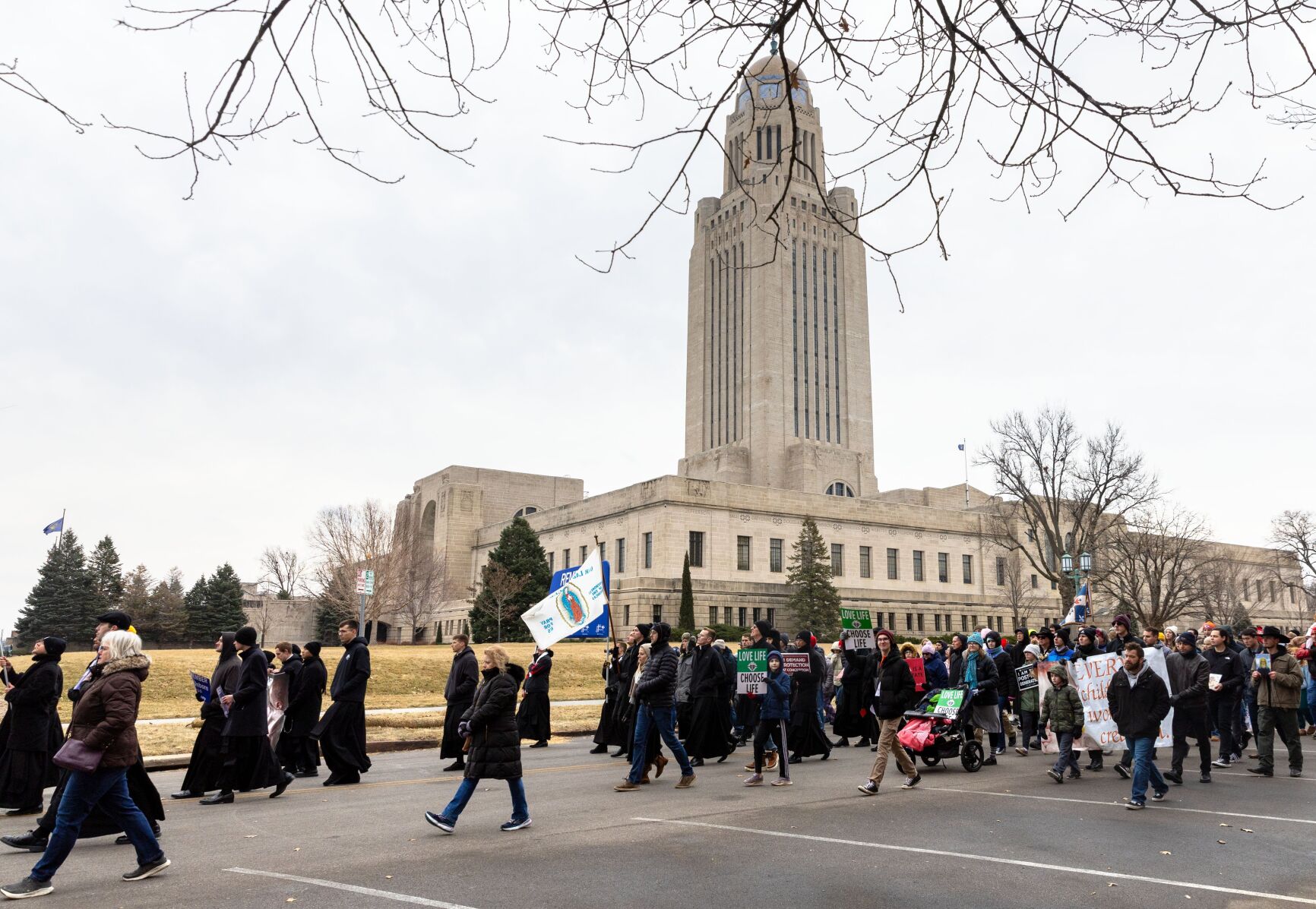 Nebraska anti-abortion marchers celebrate victories