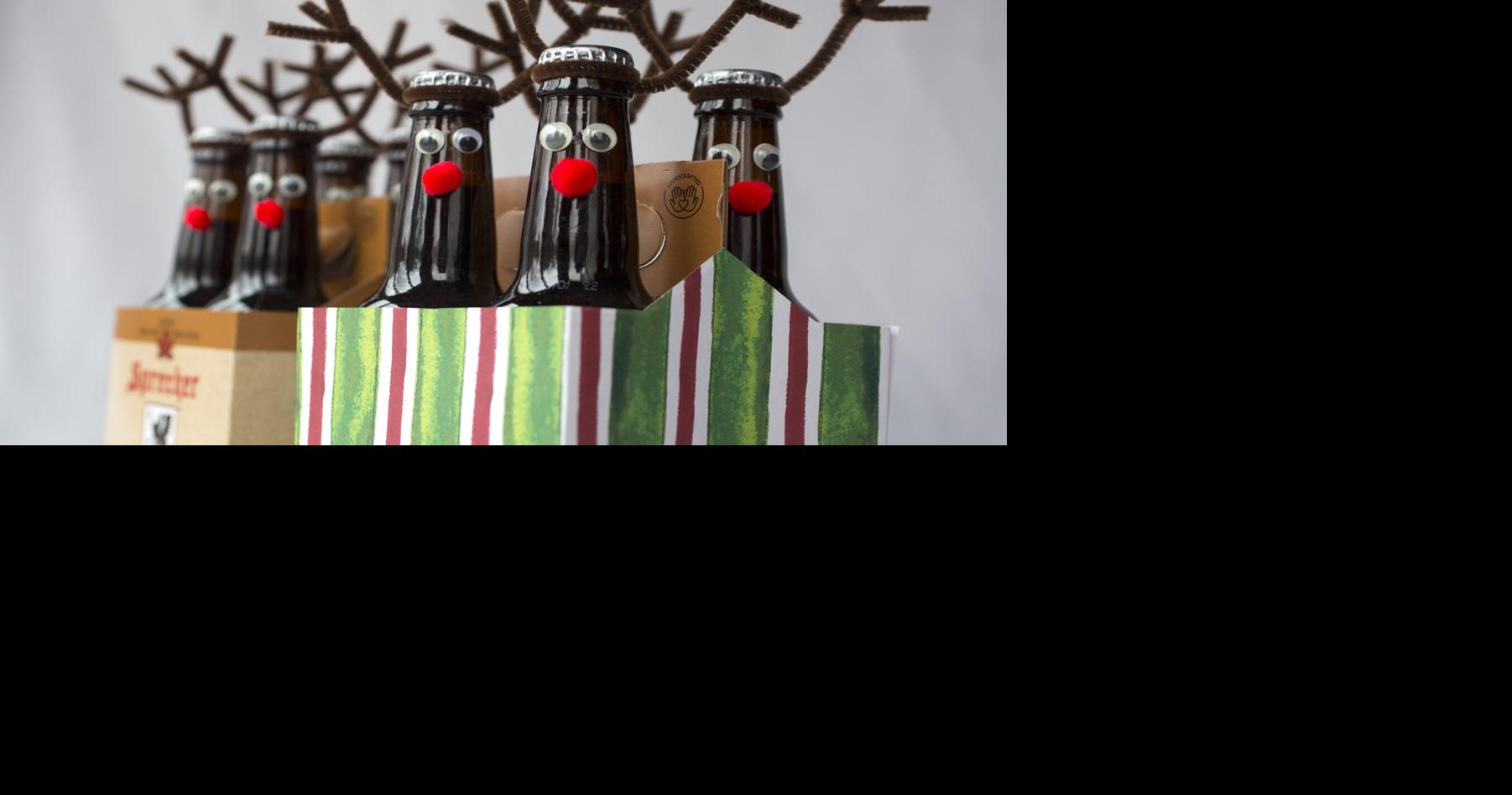 Root beer reindeer gift will make them shout with glee
