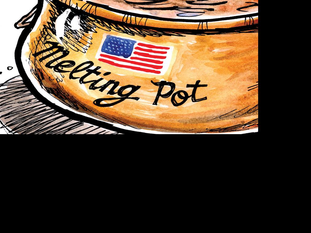 Jeff Koterba's latest cartoon: America's melting pot | Opinion | omaha.com