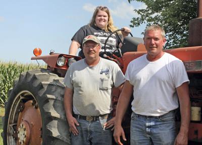 Pulling together: Tractor and truck pull a tradition for Giese family