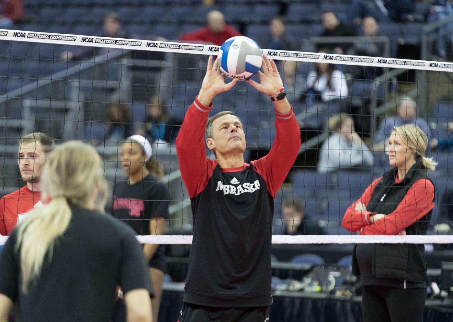 NU volleyball coach John Cook's busy offseason includes attending State ...