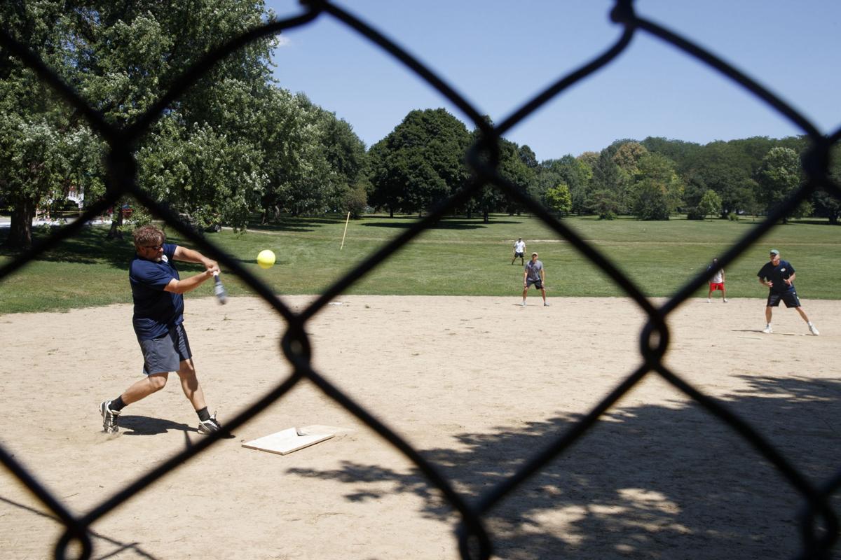 ‘Old dudes’ in Dundee league find camaraderie in Chicago-style softball ...