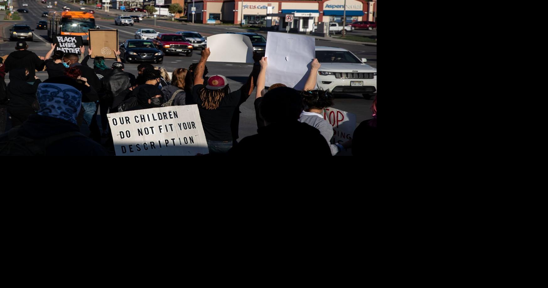 About 100 rally in Omaha to protest police shooting in Minnesota
