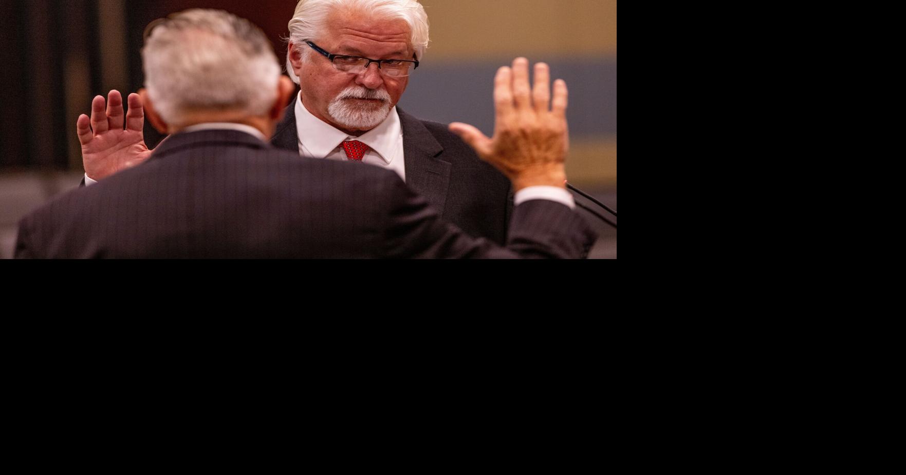 Omaha City Council member Ron Hug takes office