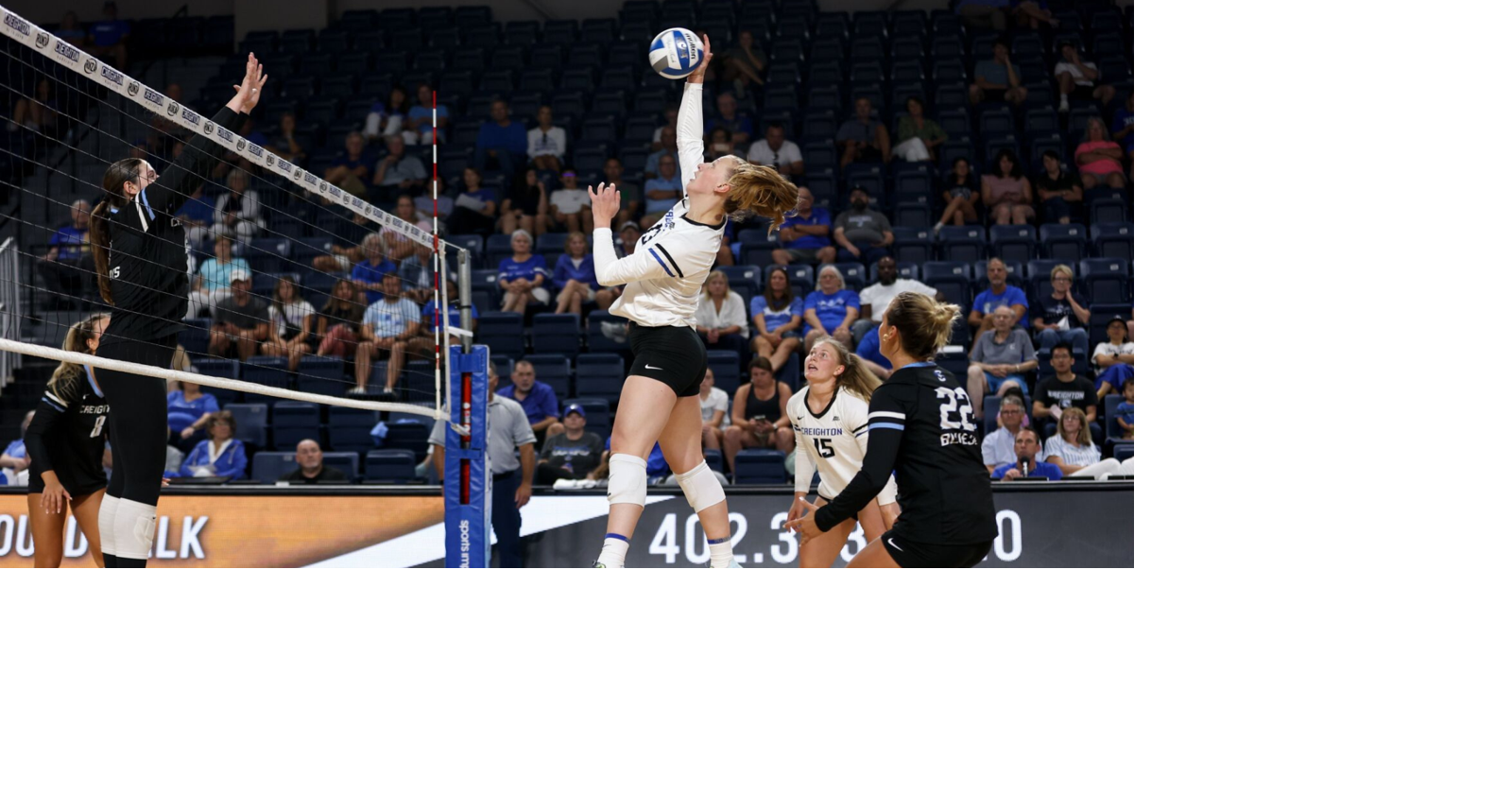 Fans get first look at this season's Creighton volleyball team during ...