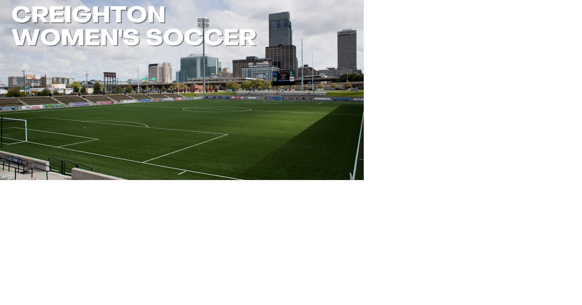 Creighton earns third draw of the season