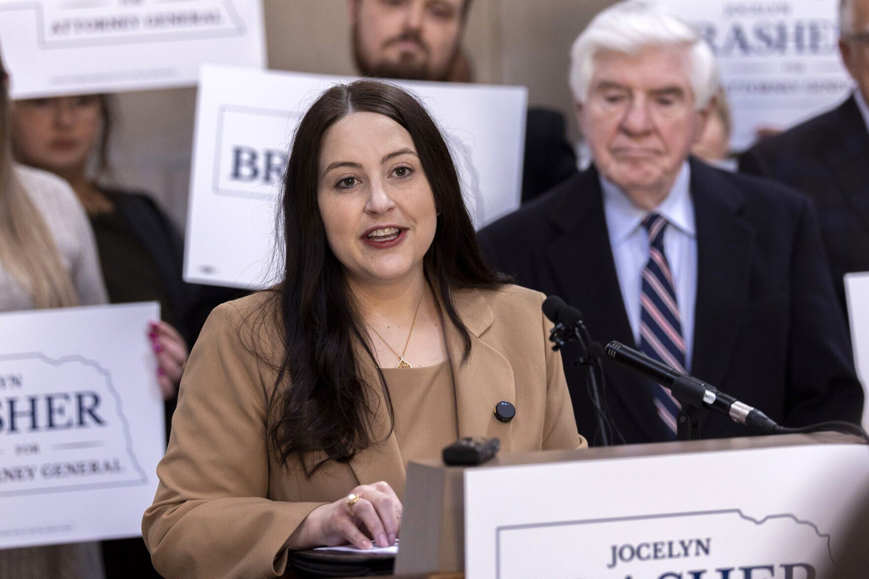 Jocelyn Brasher runs for Nebraska attorney general
