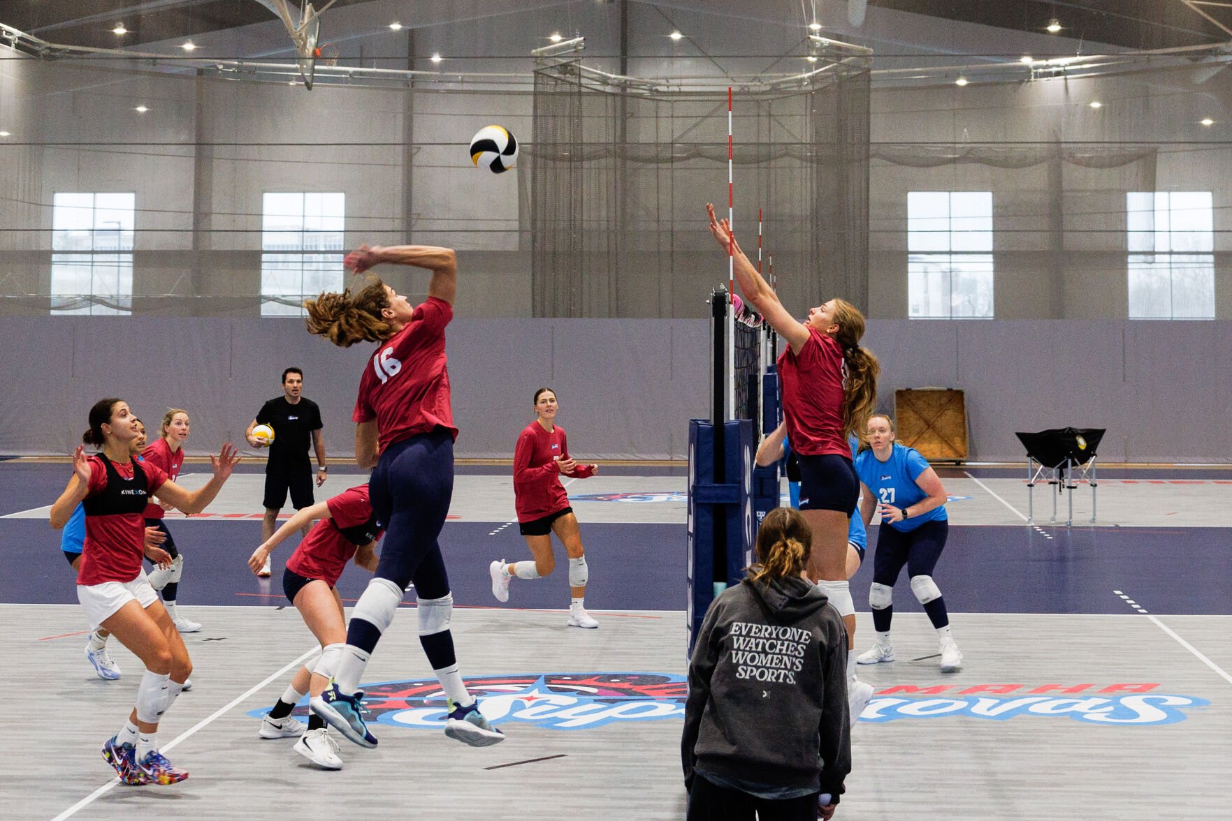 Norah (Sis) TeBrake is ready to play for the Supernovas