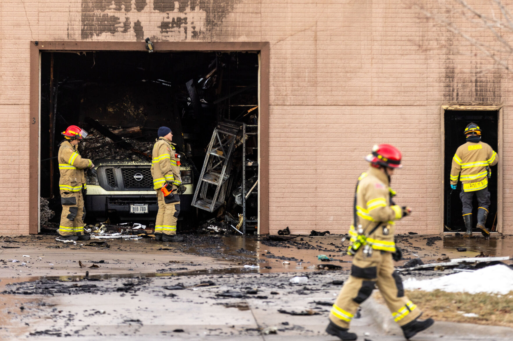 Omaha firefighters put out four-alarm fire in Little Bohemia
