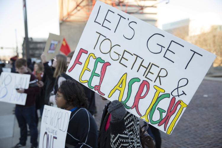 At rally in downtown Omaha, 50 self-described anarchists and others ...