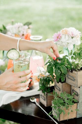 Easy Create-Your-Own Drink Station