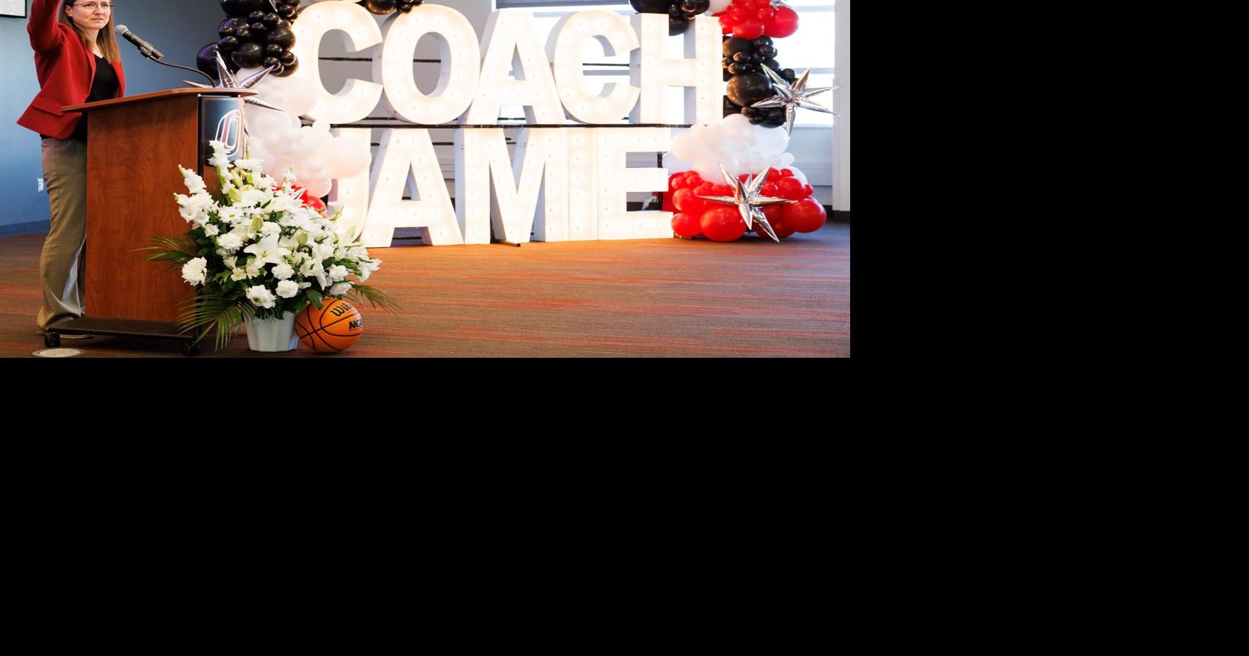 Photos: Jamie Carey introduced as new Omaha women's basketball coach