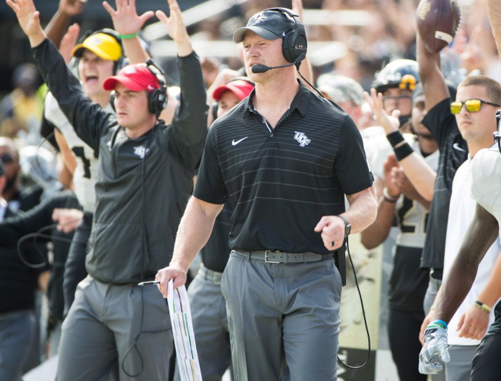 Scott Frost anticipates coaching undefeated UCF in Peach Bowl against ...