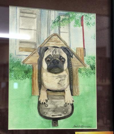 Mathewson’s work on display at Sump Library