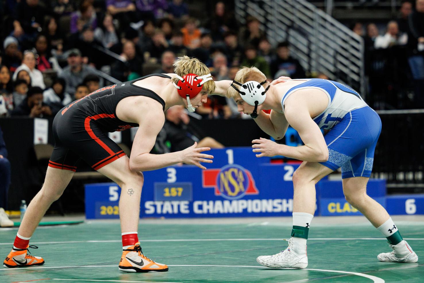 Bennington's Kyler Lauridsen clinces 4th wrestling title