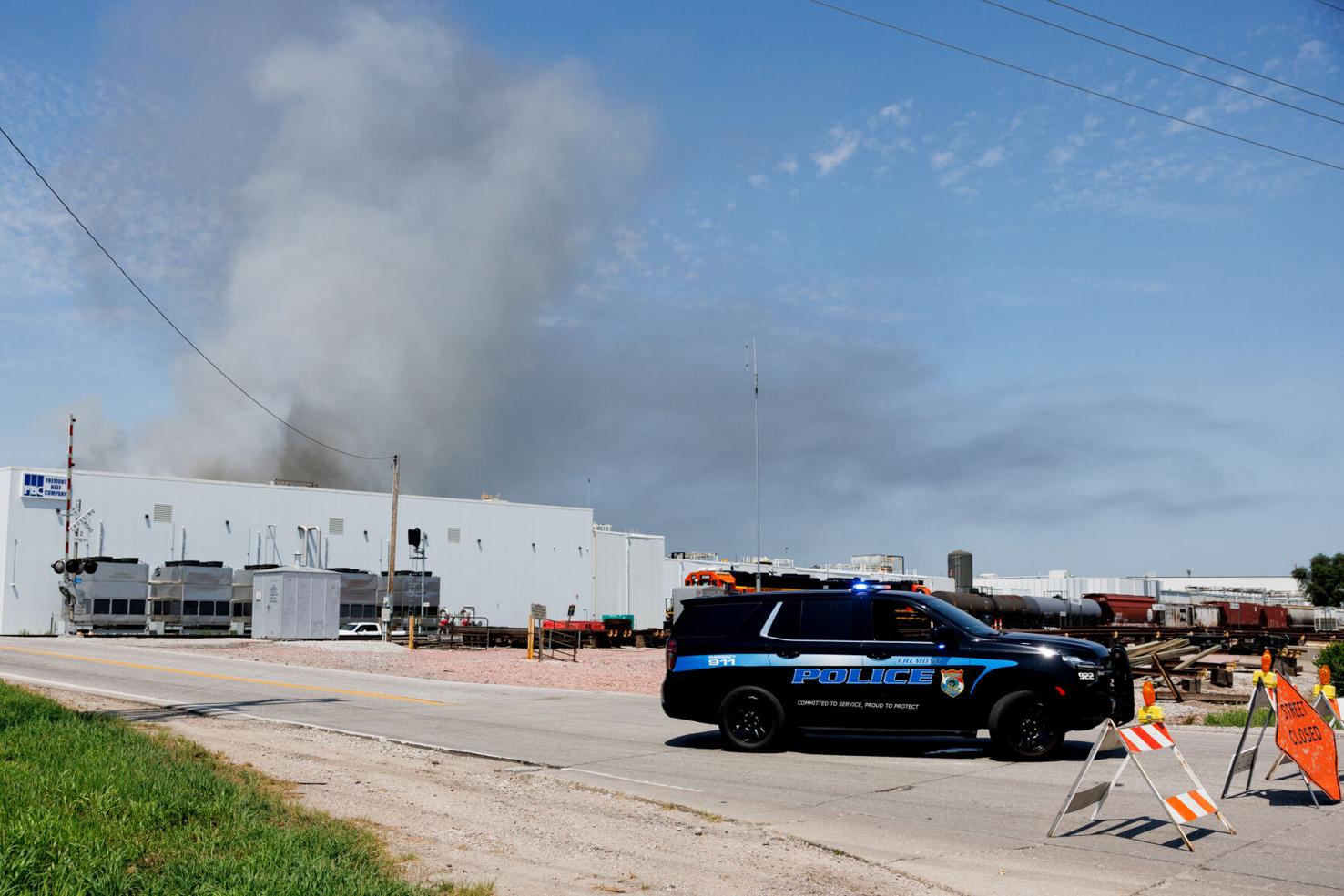 Fremont industrial area reports explosion and fire at building