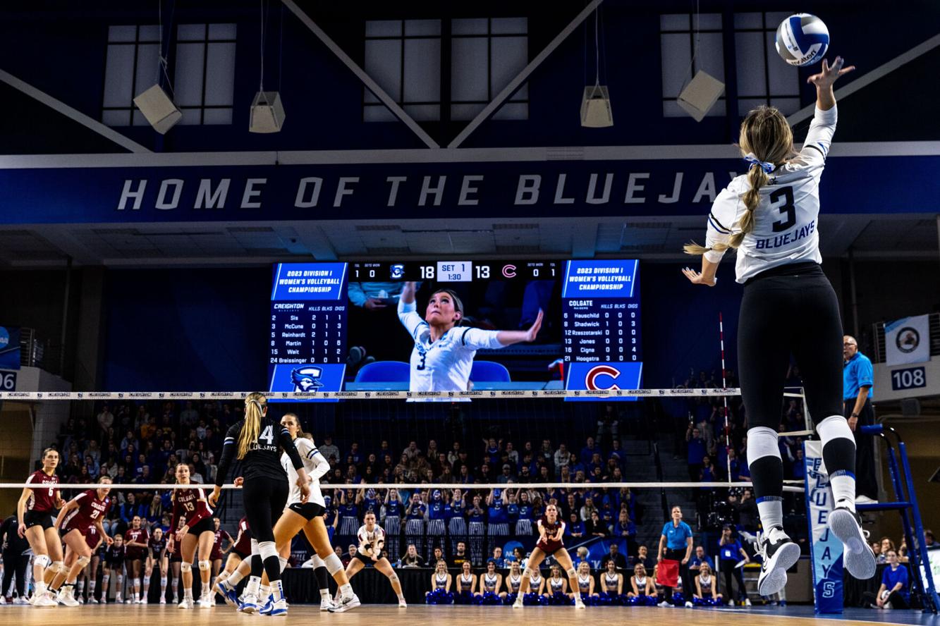 Live: Creighton vs. Colgate in NCAA volleyball tournament