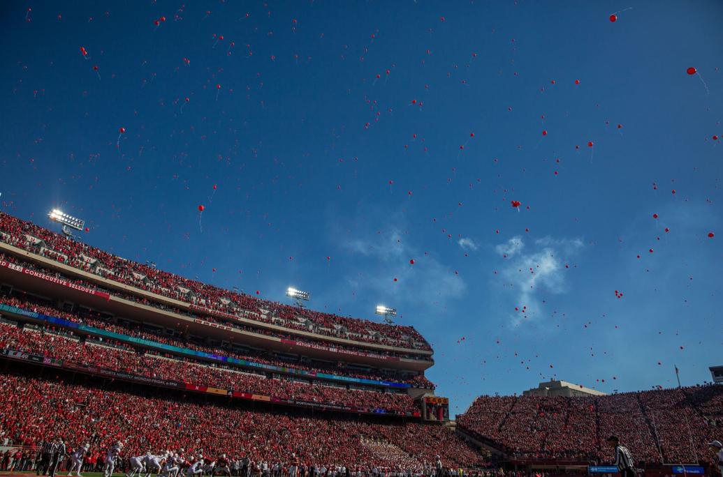 Balloons leaving Memorial Stadium, but not all Nebraska fans are crying