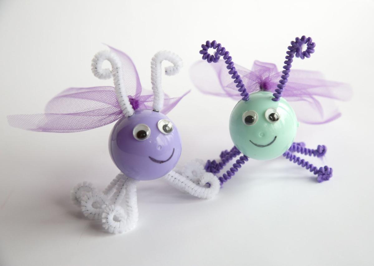 This glow-in-the-dark lightning bug craft is the perfect summer project ...