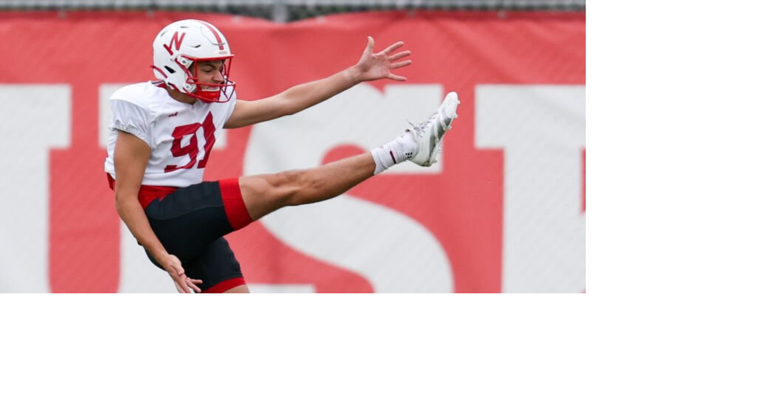 Nebraska kicker Nico Ottomanelli enters the transfer portal