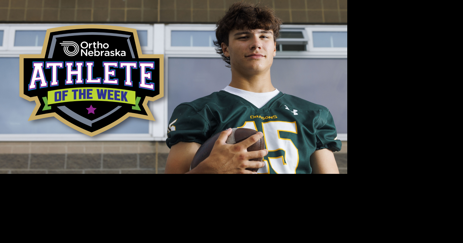 The OrthoNebraska Athlete of the Week is Gretna's Bryce Lakers