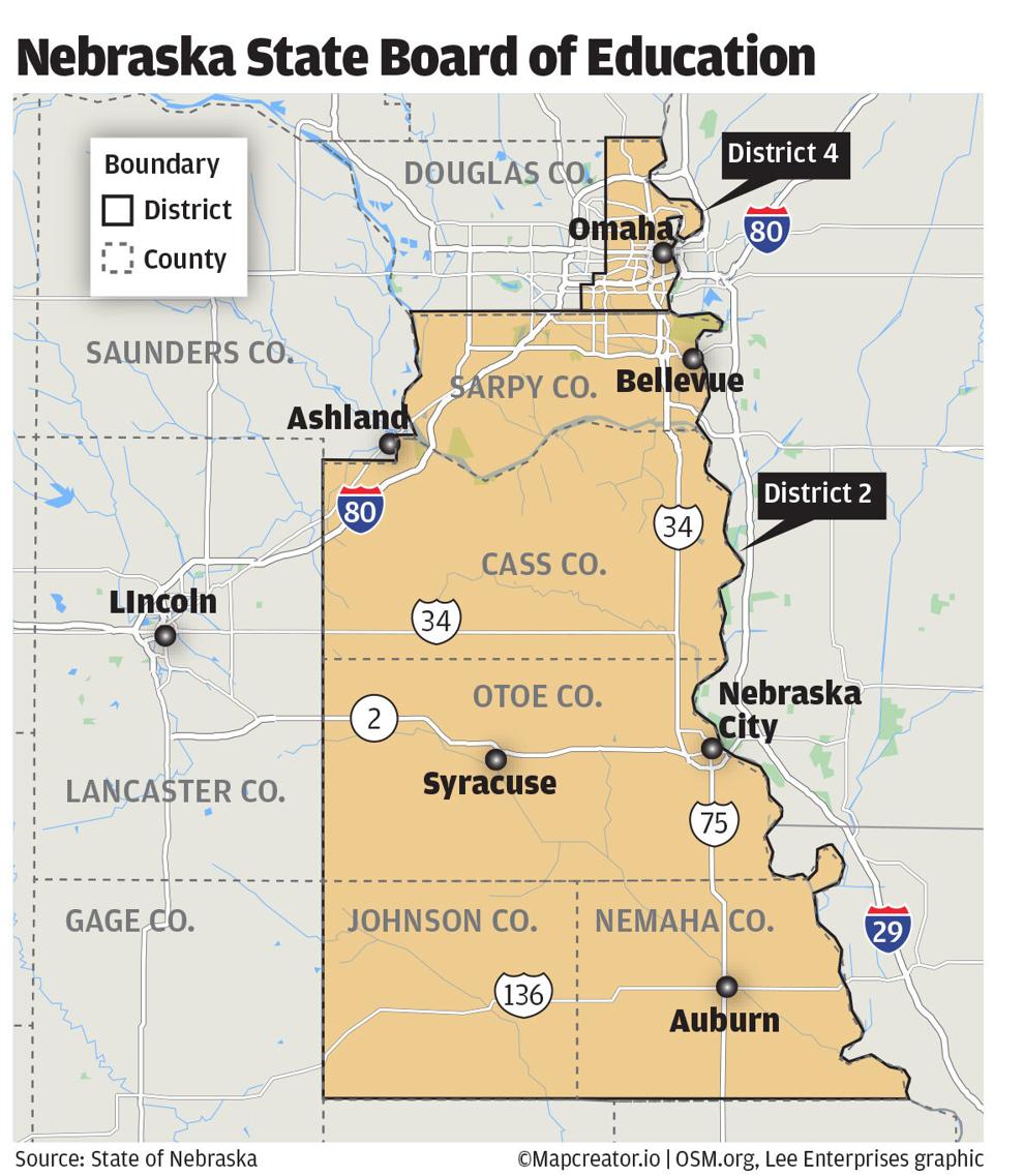 Nebraska Board of Education contested primary elections