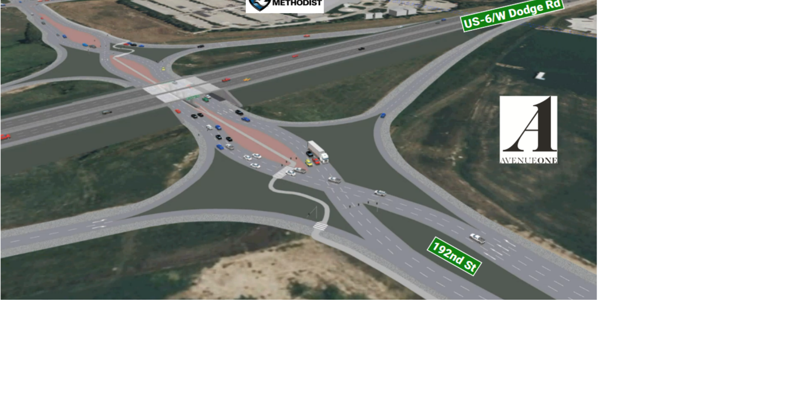 Omaha's 192nd-Dodge interchange inspired by Hot Wheels play