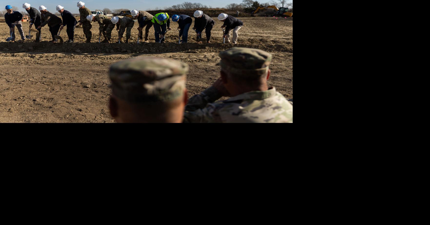 Photos: Nebraska Army National Guard breaks ground on new barracks
