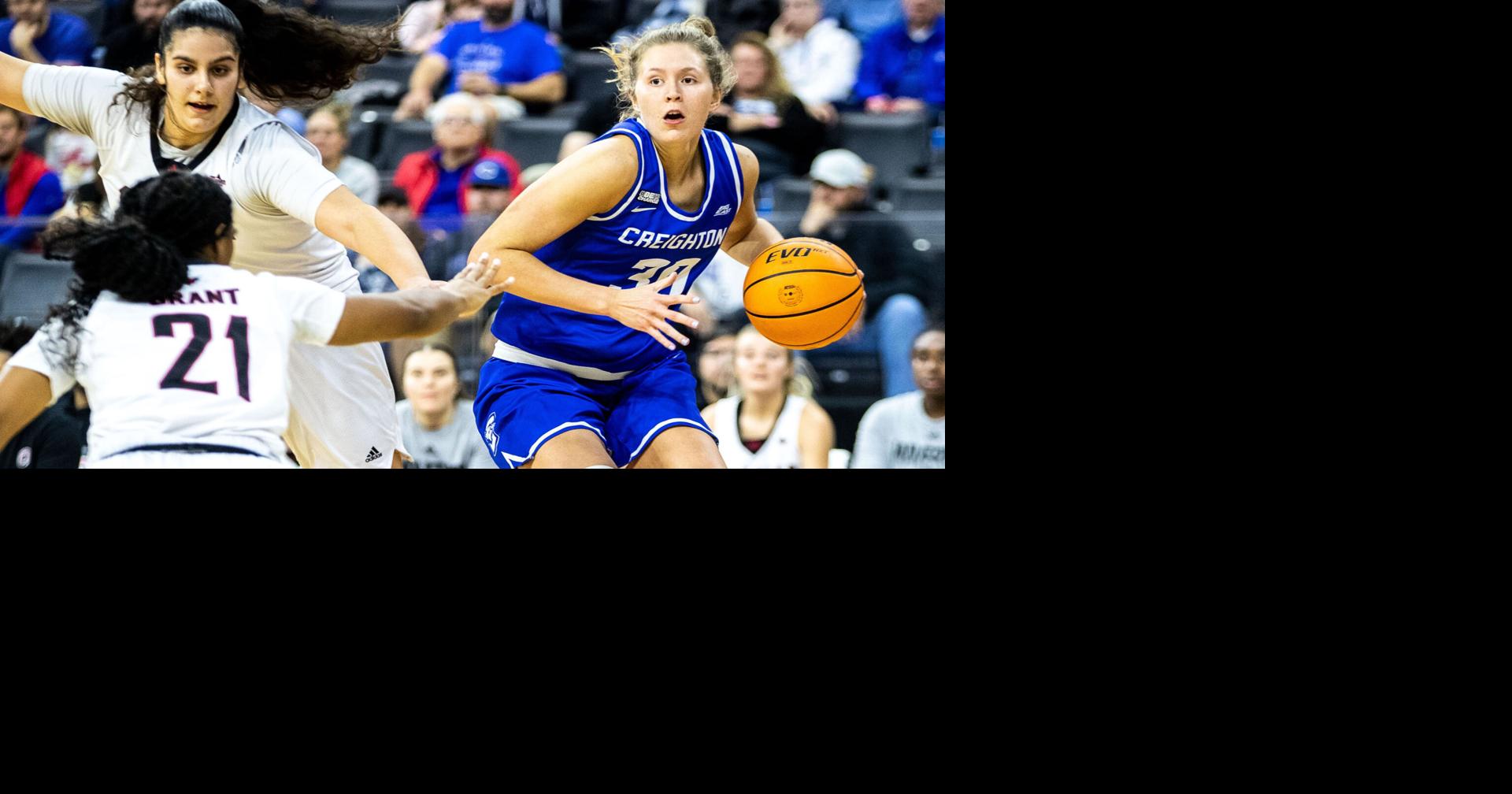 No. 16 Creighton women use big second quarter to pull away from Omaha