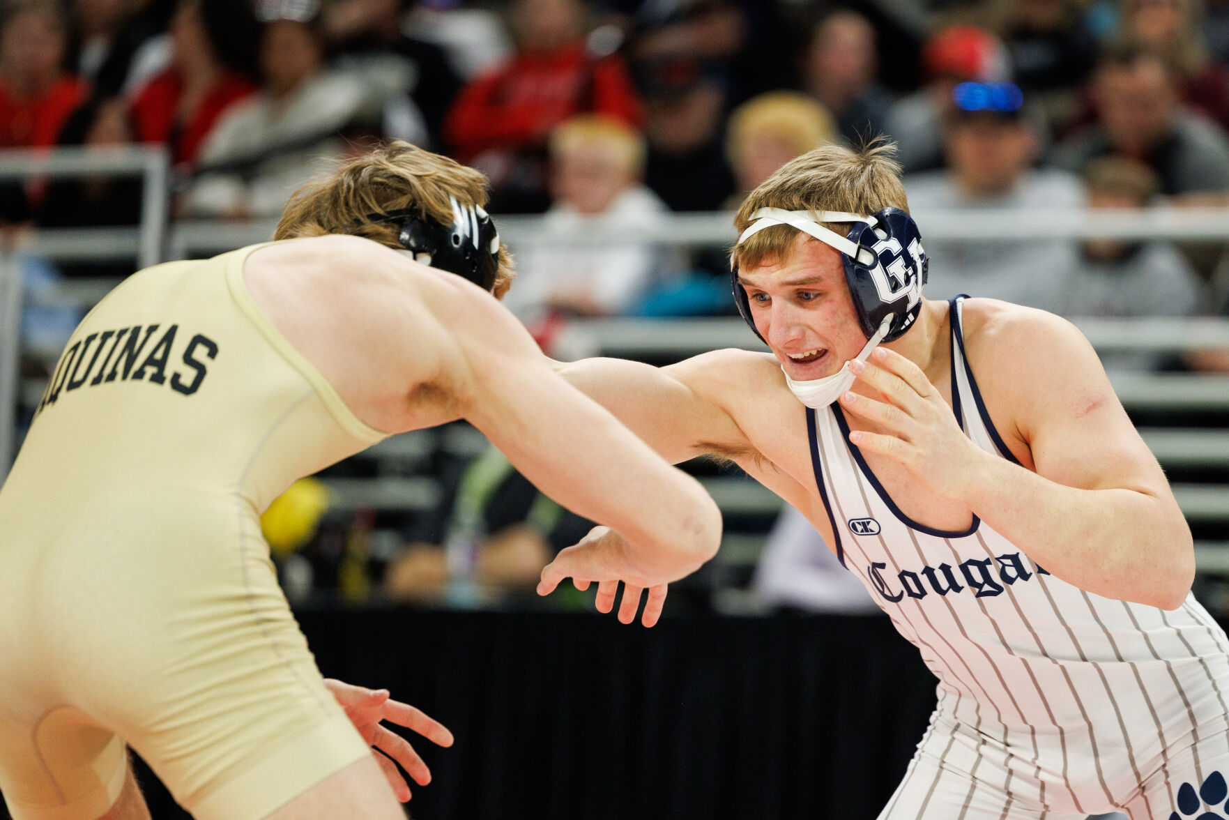 Bennington's Kyler Lauridsen clinces 4th wrestling title