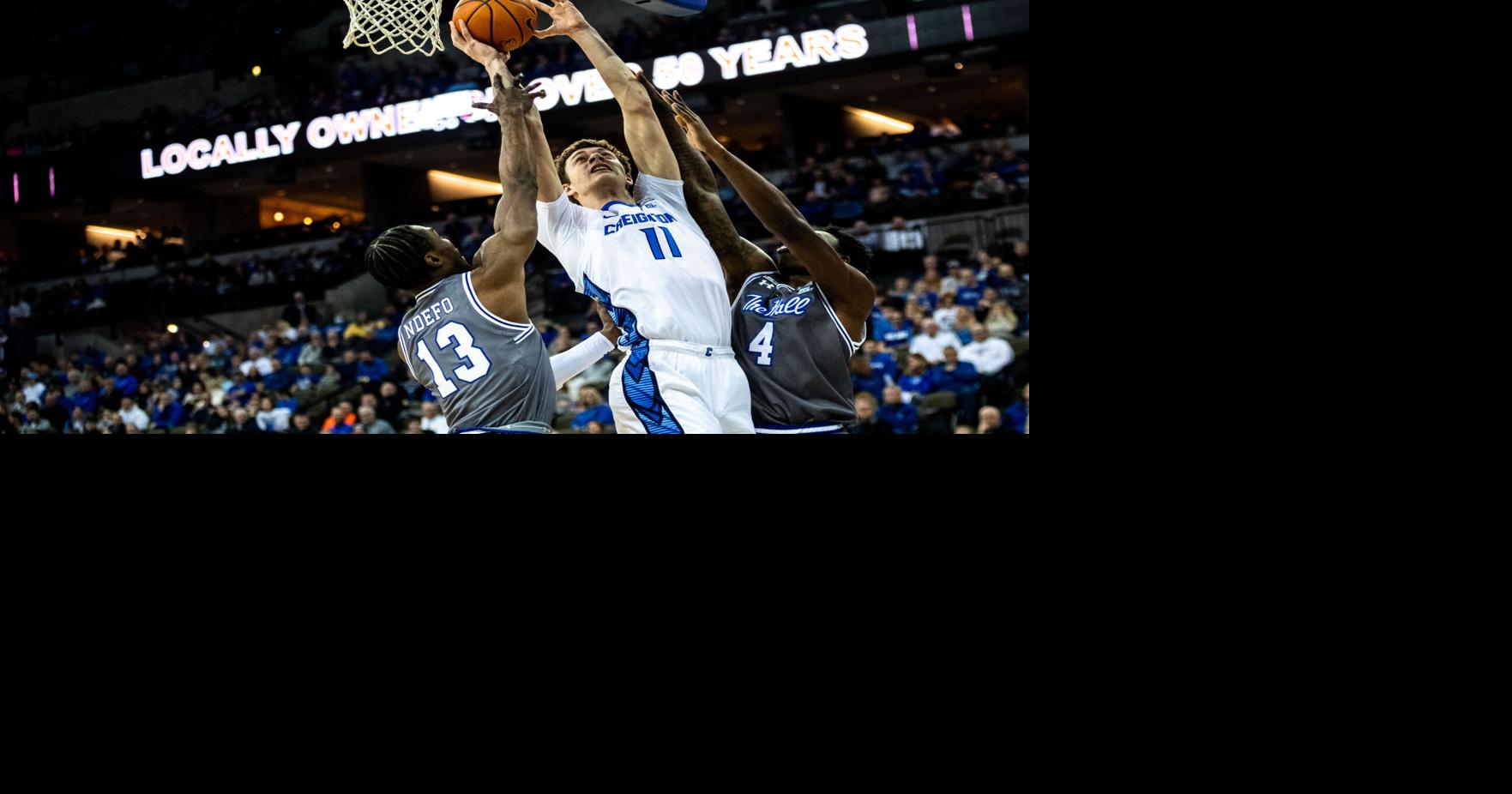 Ryan Kalkbrenner keys first-half blitz in easy Creighton win over Seton ...