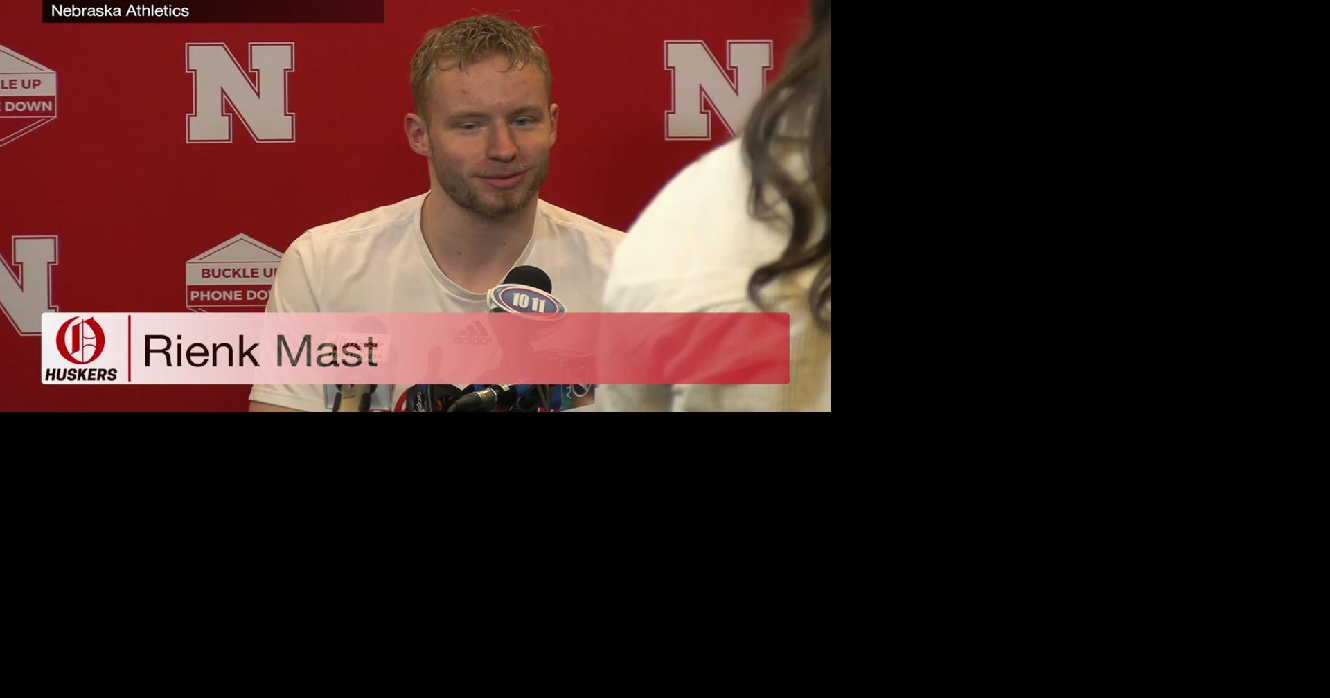 Nebraska's Rienk Mast full press conference from March 12, 2024