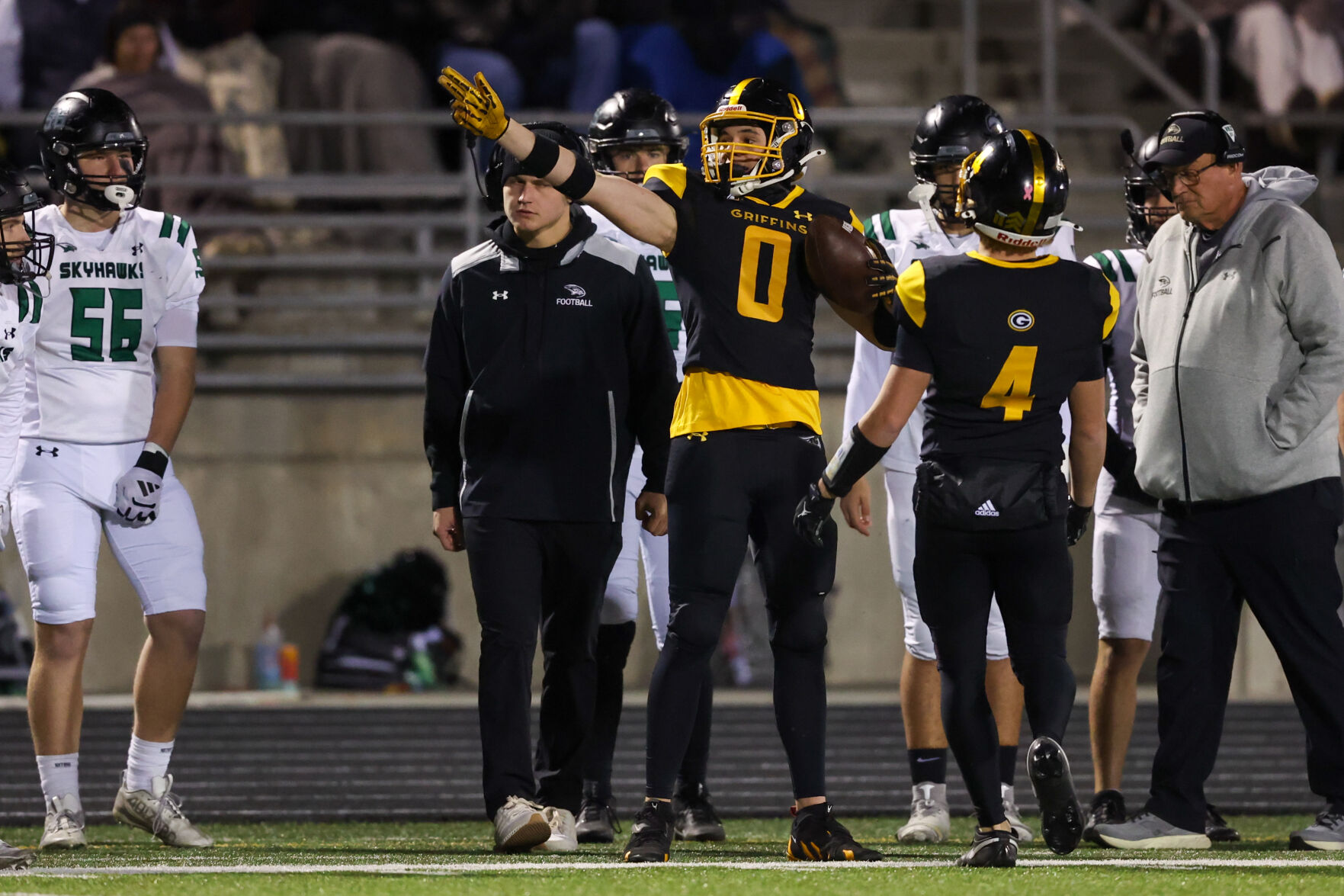 Gretna East football defeats Omaha Skutt