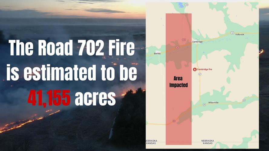 Wildfire has burned over 40,000 acres in southwest Nebraska